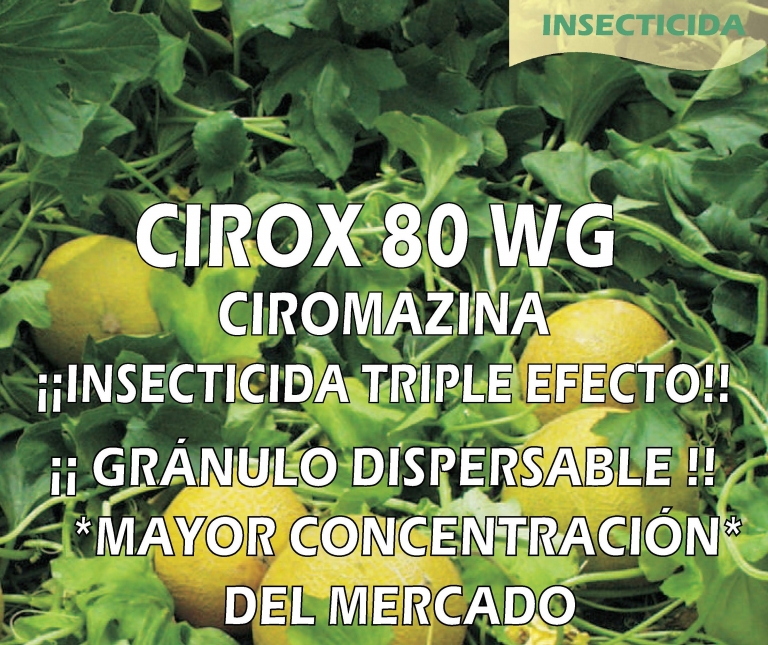 Insecticida CIROX 80 WG (Ciromazina) – Guadagro