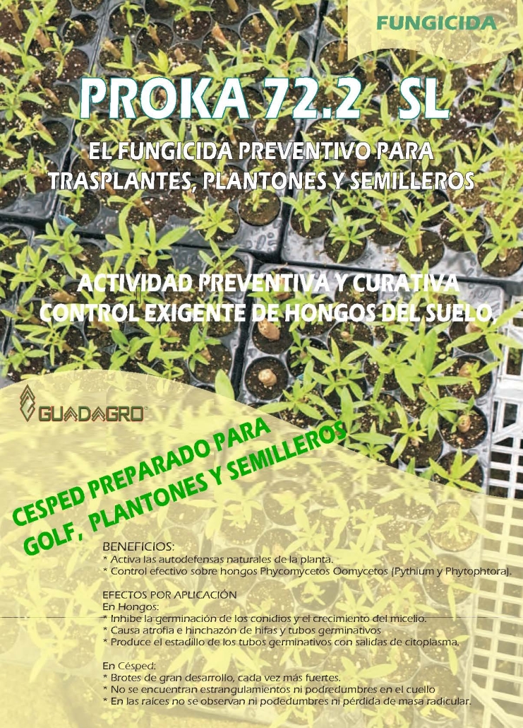 Fungicida PROKA 72,2 SL (Cloridrato de Propamocarb) – Guadagro